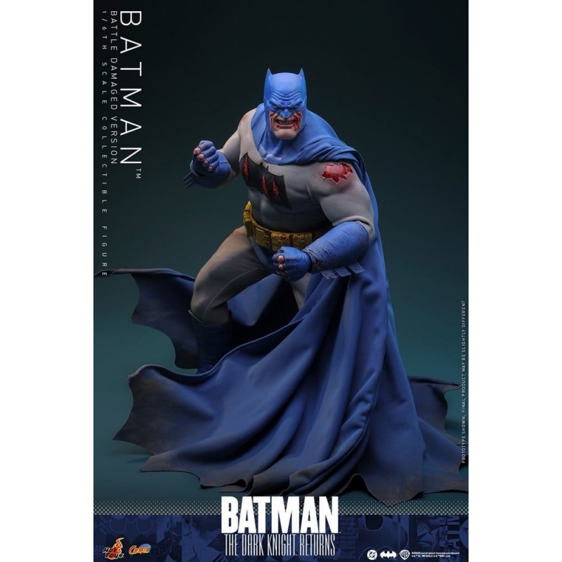 Figurine Batman (Battle Damaged version) Hot Toys (CMS031)