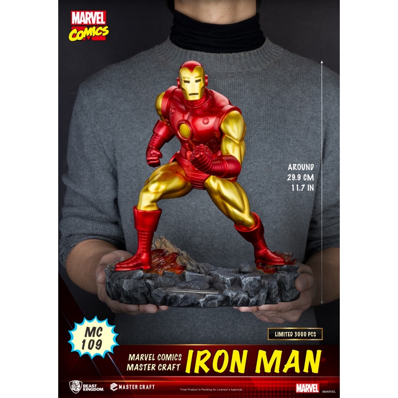 Statue Iron Man Master Craft de Beast Kingdom - Marvel