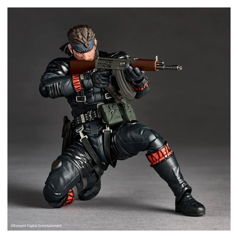 Naked Snake (Sneaking Suit) Revoltech Amazing Yamaguchi actiefiguur