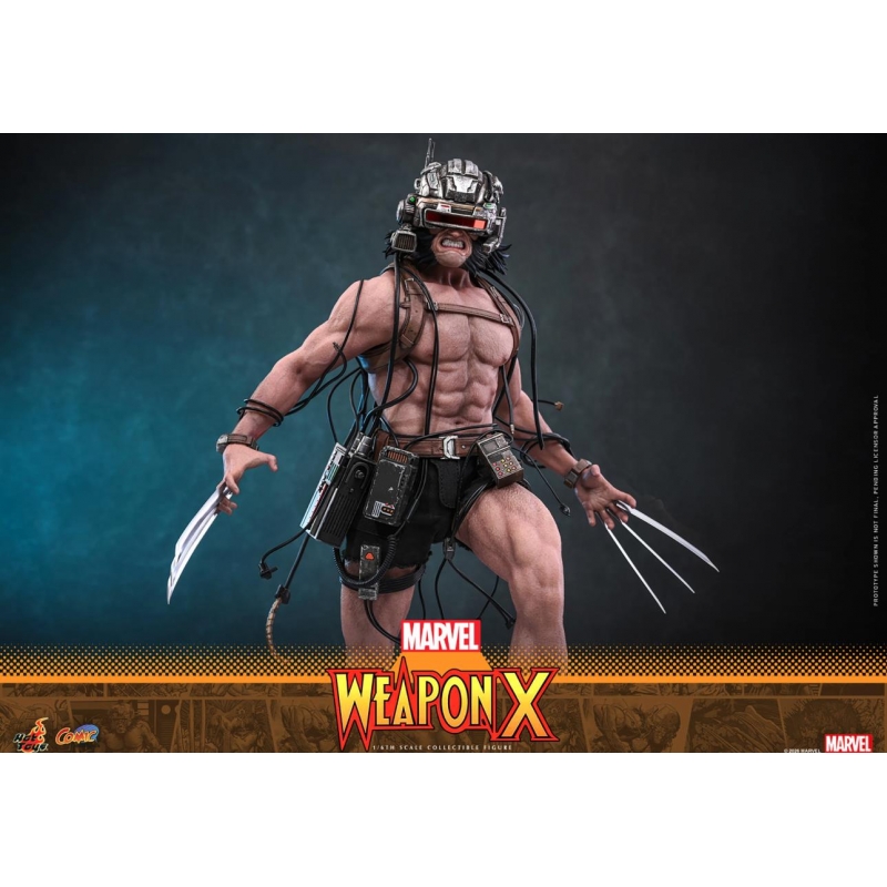 Weapon X action figure by Hot Toys (CMS034) - Marvel Comics